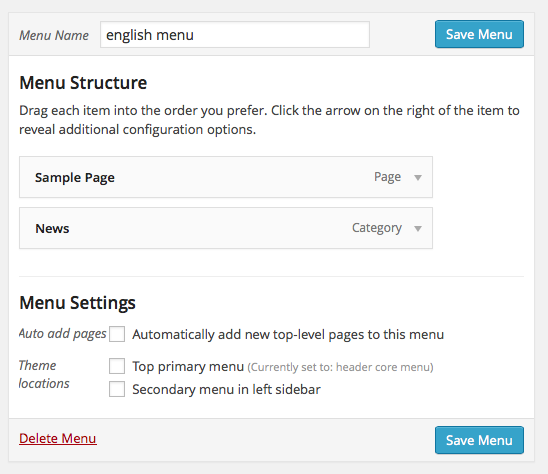 How to: A multilingual navigation menu | 2014-xili