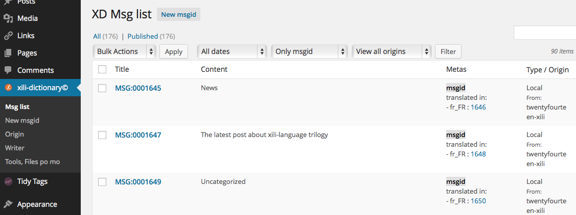 Quelques mots sur xili-dictionary | 2014 xili
